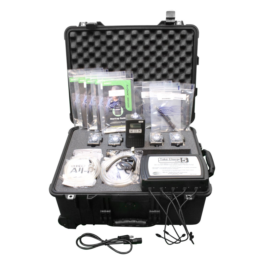 AirChek XR5000 5-pack High/Low Flow Pump Kit | SKC Inc.