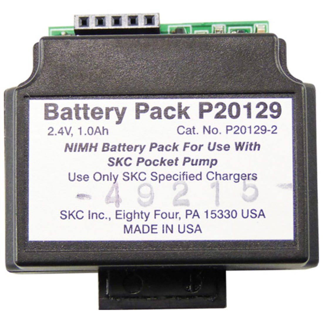 Battery Pack, Pocket Pump | SKC Inc.