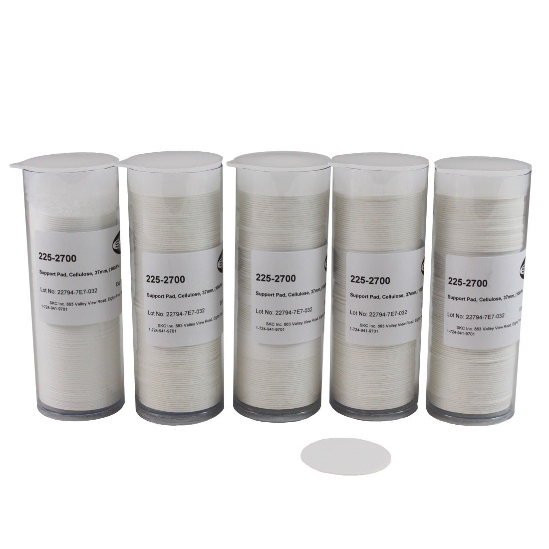Support Pad, Cellulose, 37mm, 100Pk | SKC Inc.