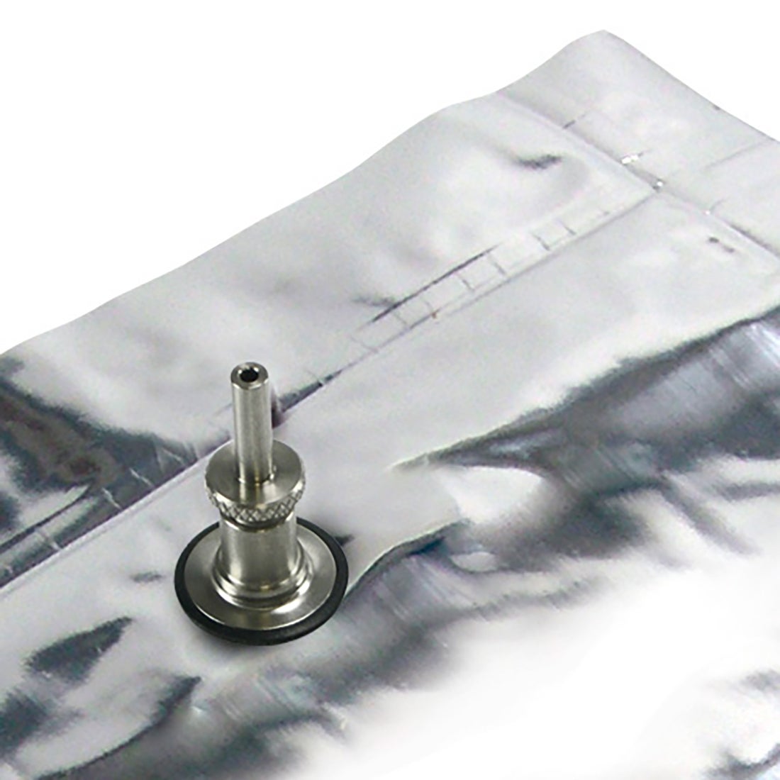 FlexFoil PLUS Sample Bag w/Single Stainless Steel Septum Fitting, 1L ...