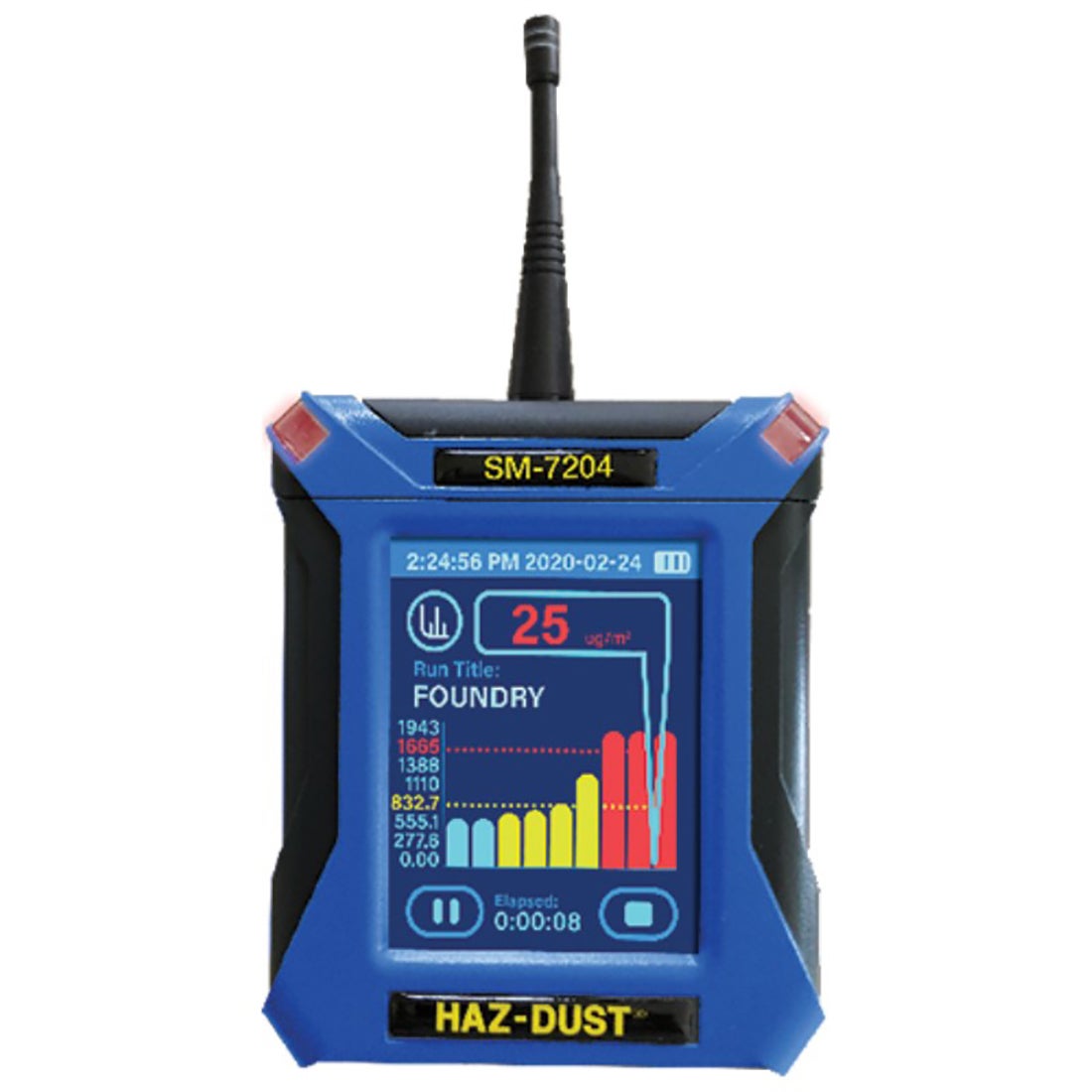 SM-7204 Silica Monitor - 7204 HAZ-DUST Series - Personal Dust Monitors ...
