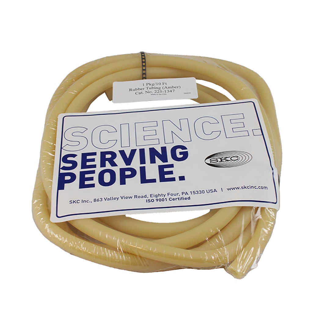 Tubing, Rubber Latex, 1/4in ID x 3/8in OD, 10Ft | SKC Inc.