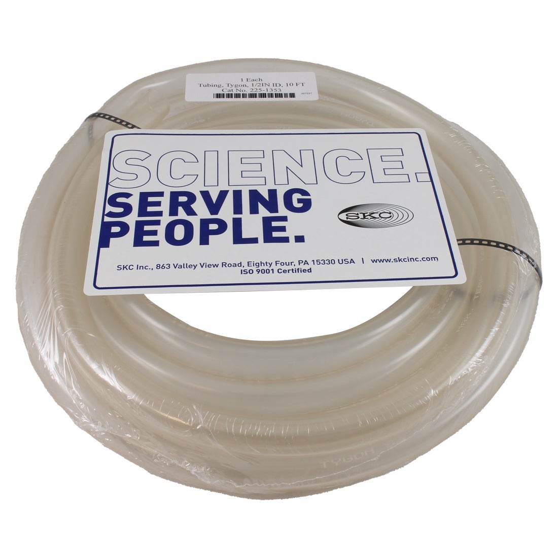 Tubing Tygon 1/4in ID x 3/8in OD 10ft | SKC Inc.